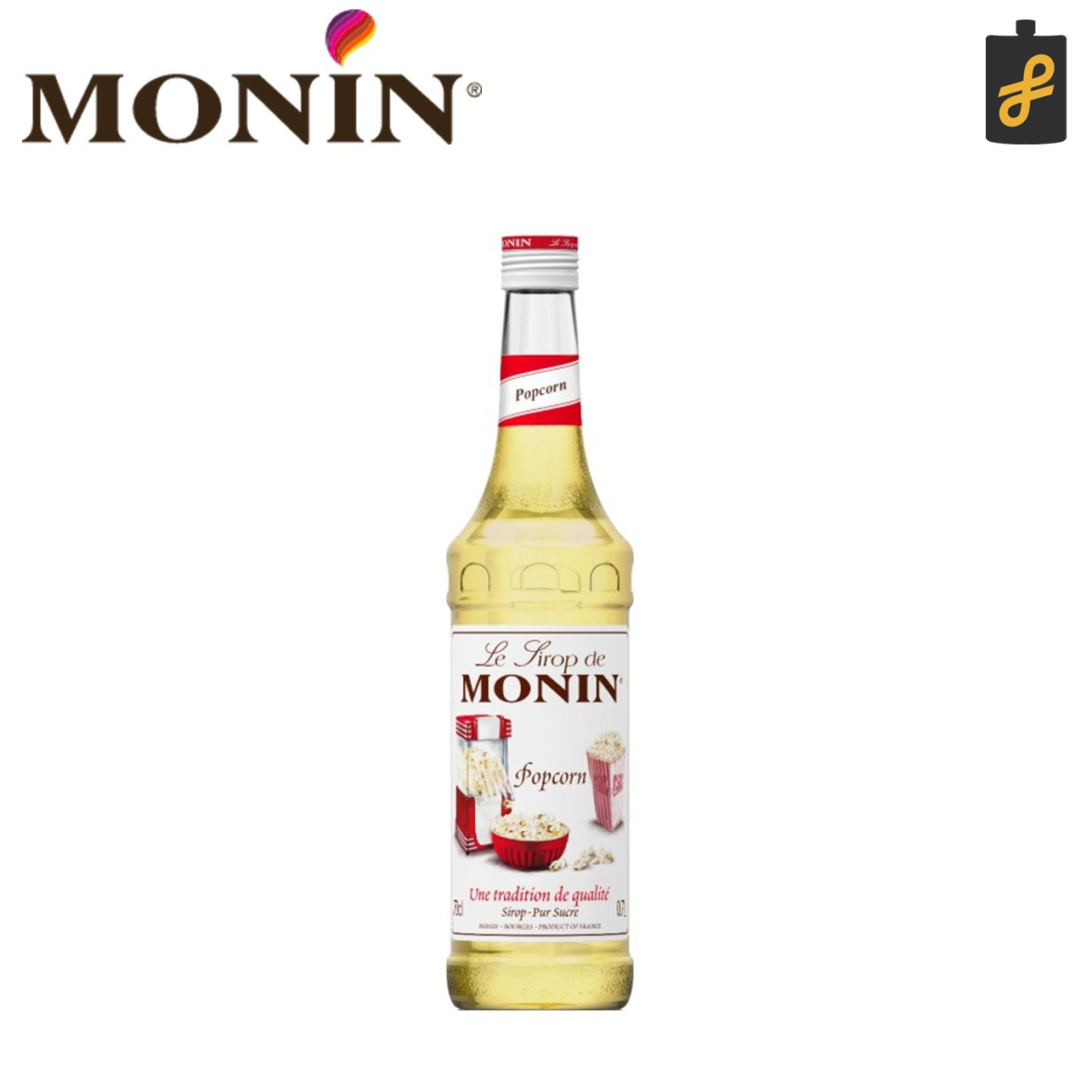 Monin Popcorn Syrup 700mL – Flasked Liquor Store