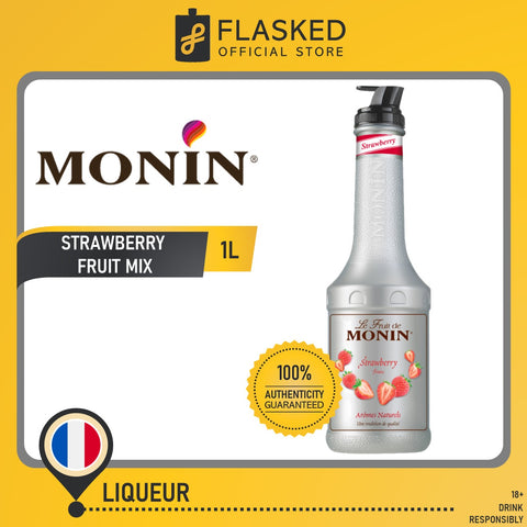 Monin Strawberry Fruit Mix 1L – Flasked Liquor Store