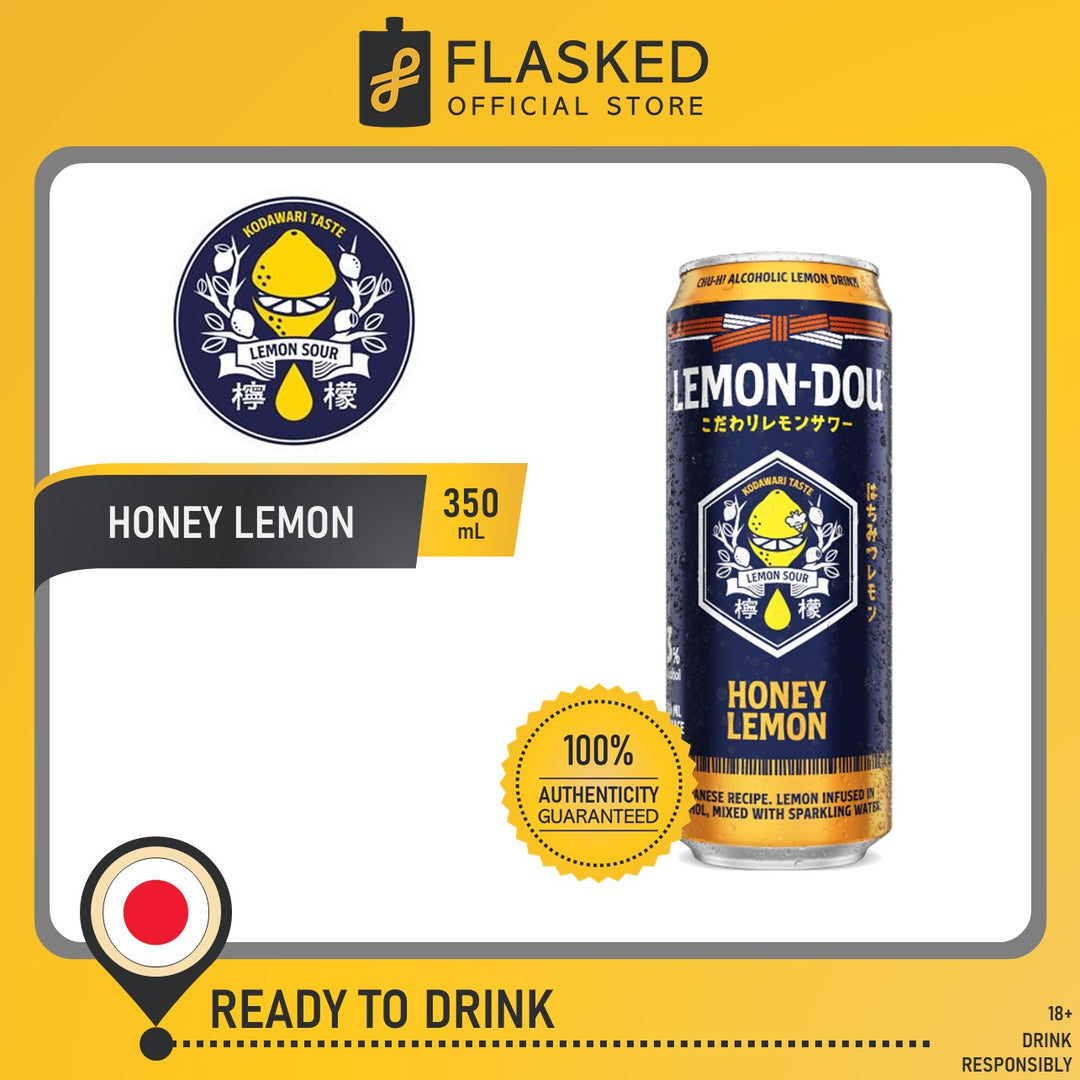 Lemon Dou Honey Lemon Sour Chu-hi Drink 350mL – Flasked Liquor Store