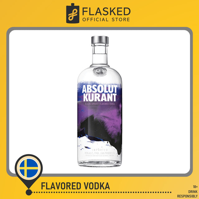 Absolut Kurant Vodka 700mL – Flasked Liquor Store