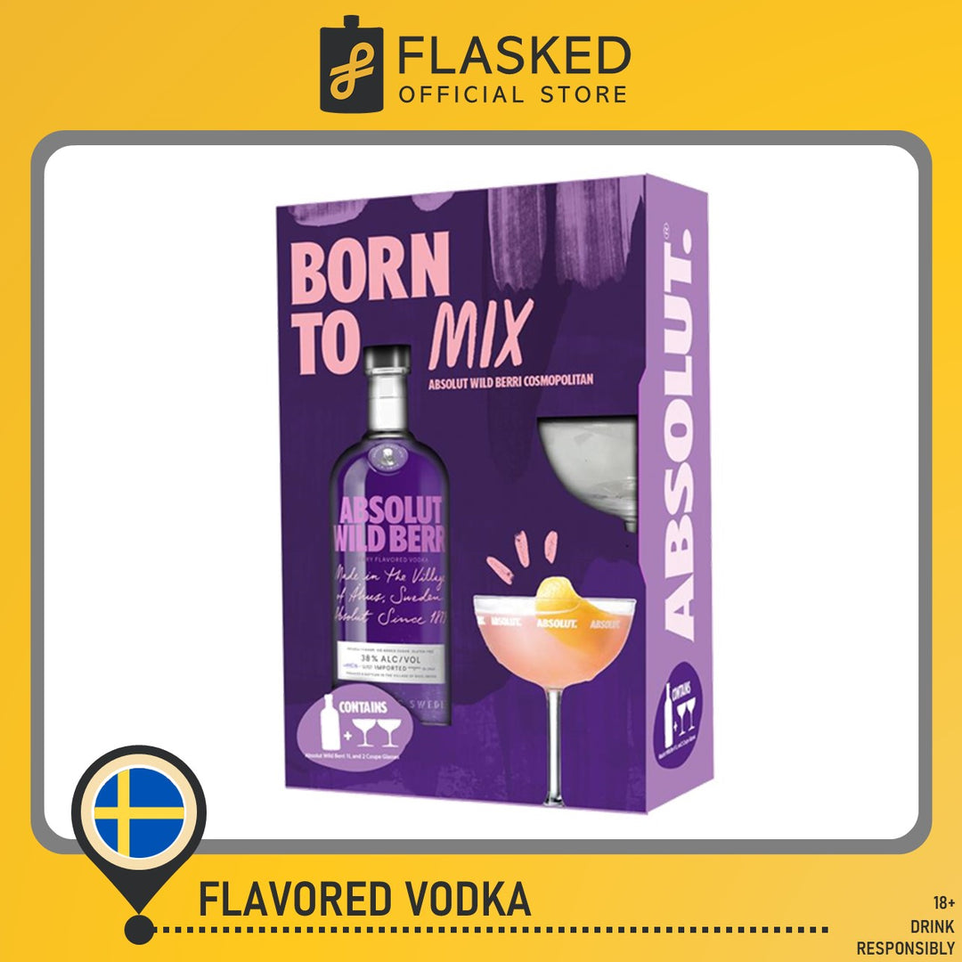 Absolut Wild Berri Vodka 1L – Flasked Liquor Store