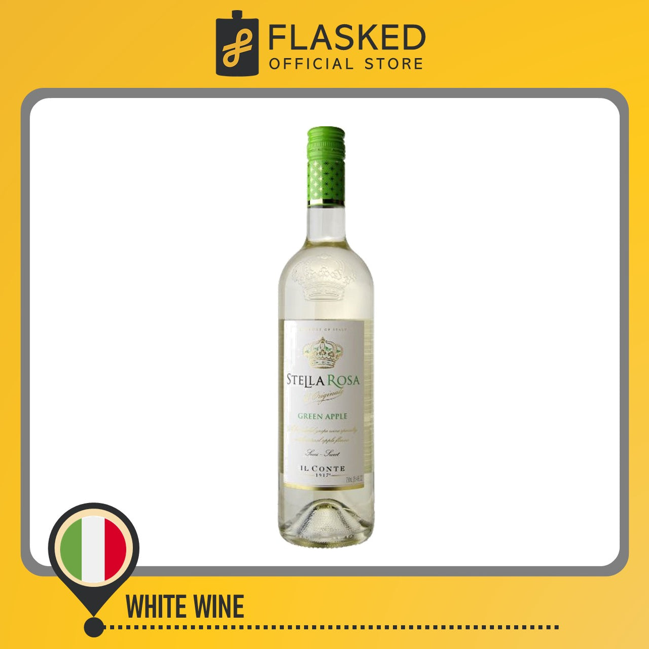 Stella Rosa Green Apple White Wine 750ml – Flasked Liquor Store