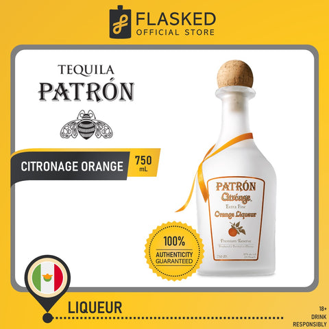 Patron Citronage Orange Liqueur 750mL – Flasked Liquor Store