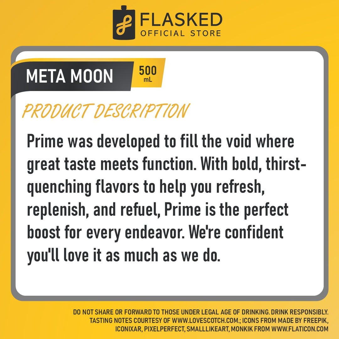 Prime Meta Moon Hydration Drink 500mL – Flasked Liquor Store