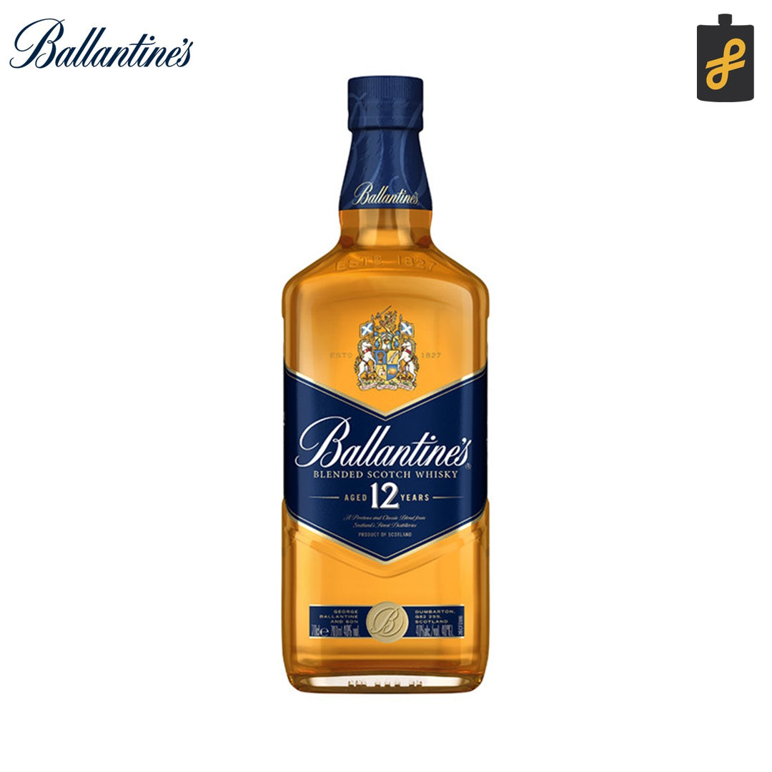 Ballantines 12 Year Old Blended Scotch Whisky 700mL – Flasked Liquor Store