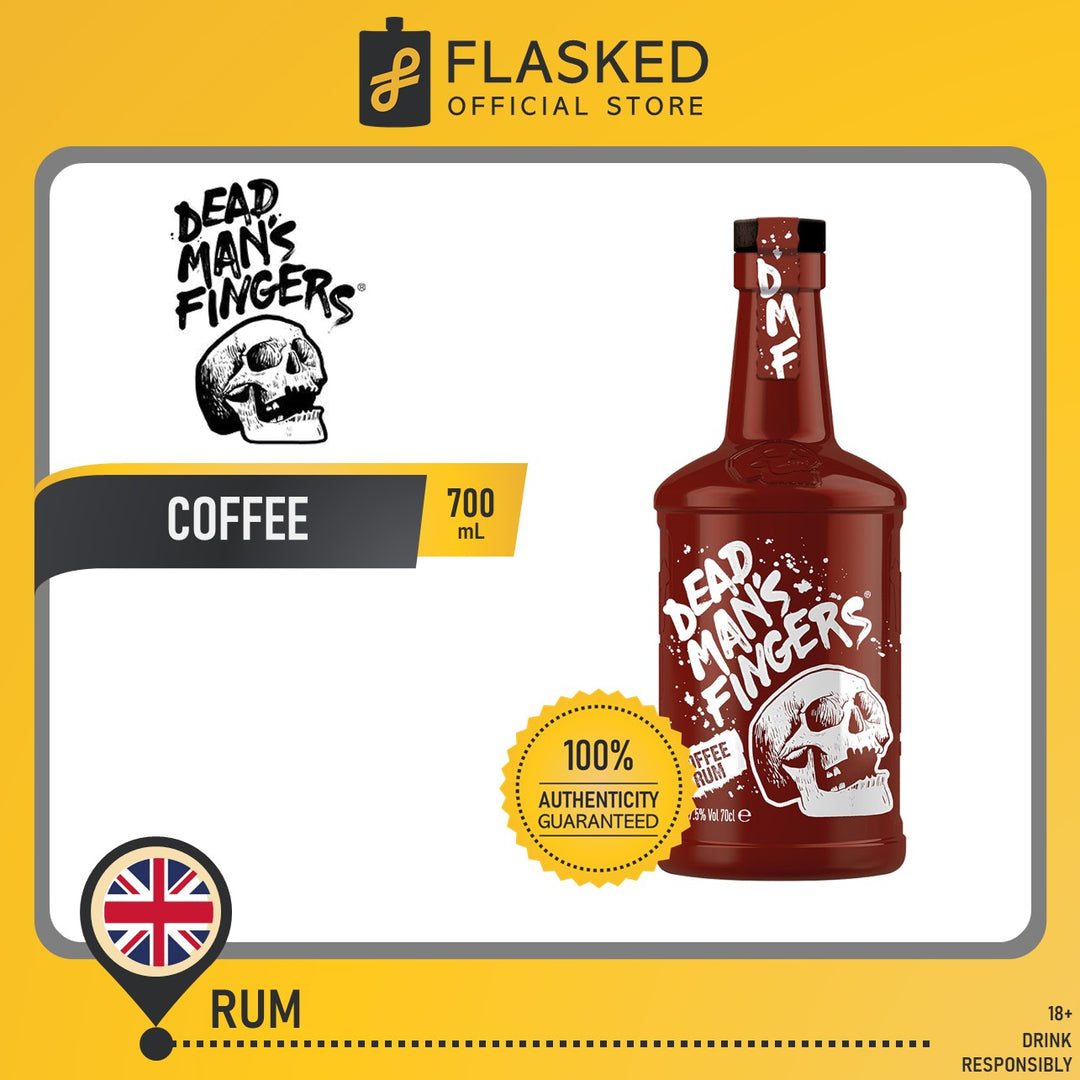 Dead Man's Fingers Coffee Flavored Rum 700mL – Flasked Liquor Store