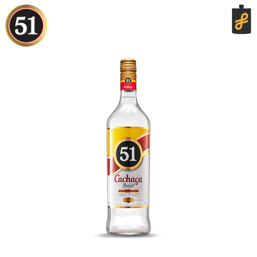 Cachaca 51 Cachaca Rum 1Litre | Flasked PH Liquor Store