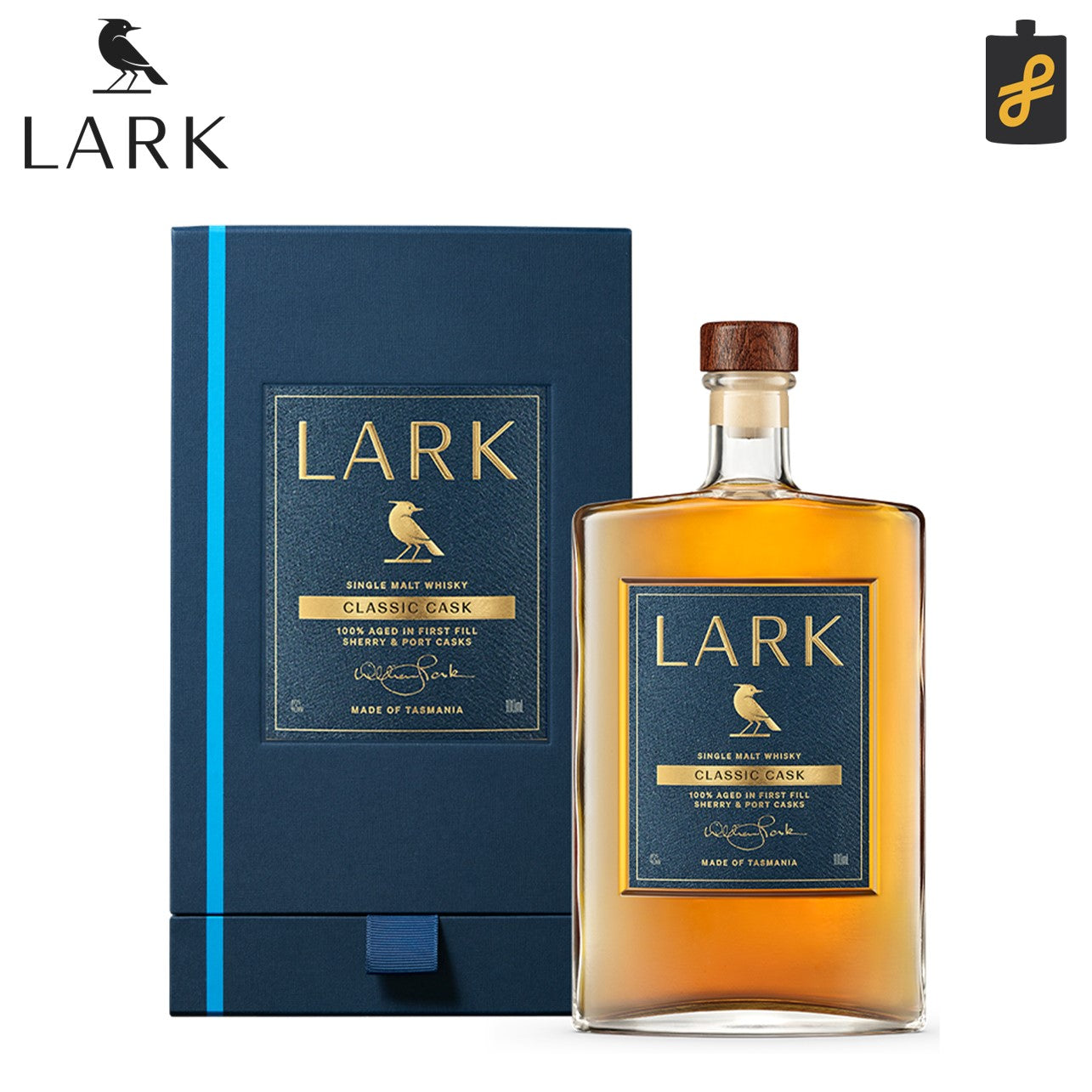Lark Classic Cask Single Malt Whisky 500mL – Flasked Liquor Store