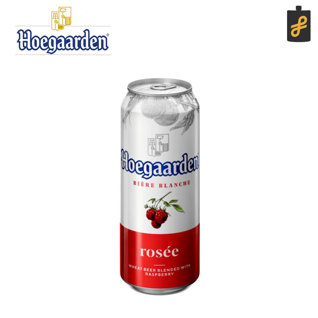 Hoegaarden Rosee Belgian Beer Cans 330mL – Flasked Liquor Store