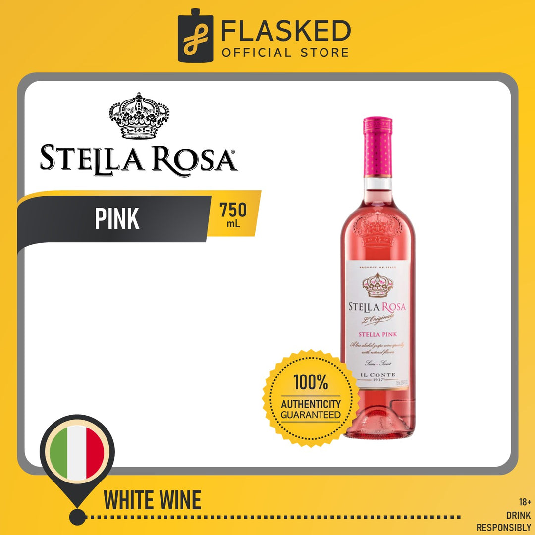 Stella Rosa Pink Moscato Wine 750mL – Flasked Liquor Store