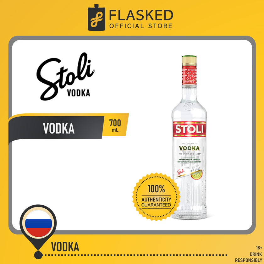 Stoli Premium Vodka 700mL – Flasked Liquor Store