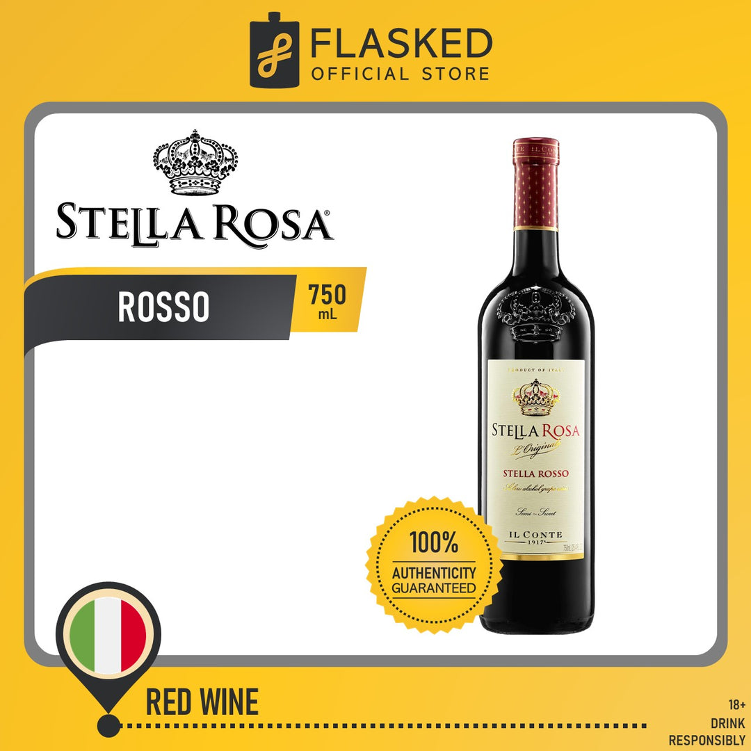 Stella Rosa Rosso Red Wine 750ml – Flasked Liquor Store