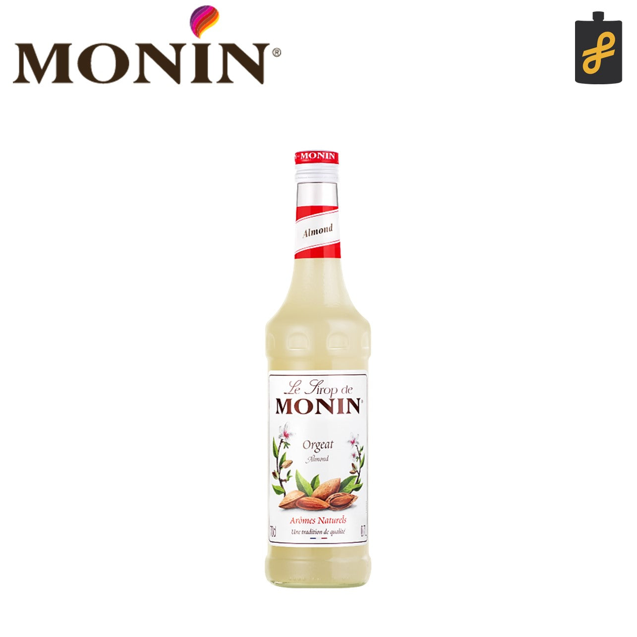 Monin Almond Syrup 700mL – Flasked Liquor Store
