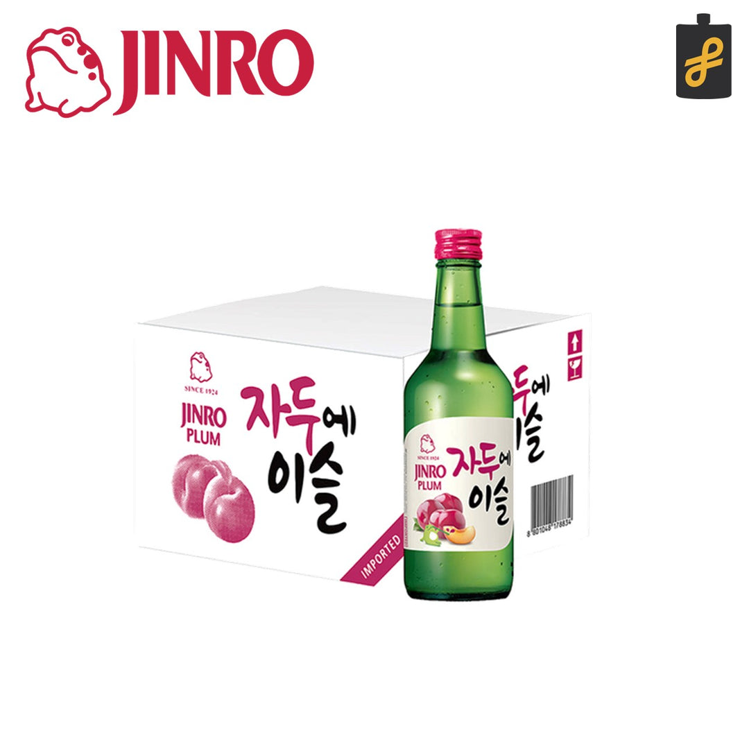 Jinro Chamisul Soju Plum 1 Case 360mL – Flasked Liquor Store