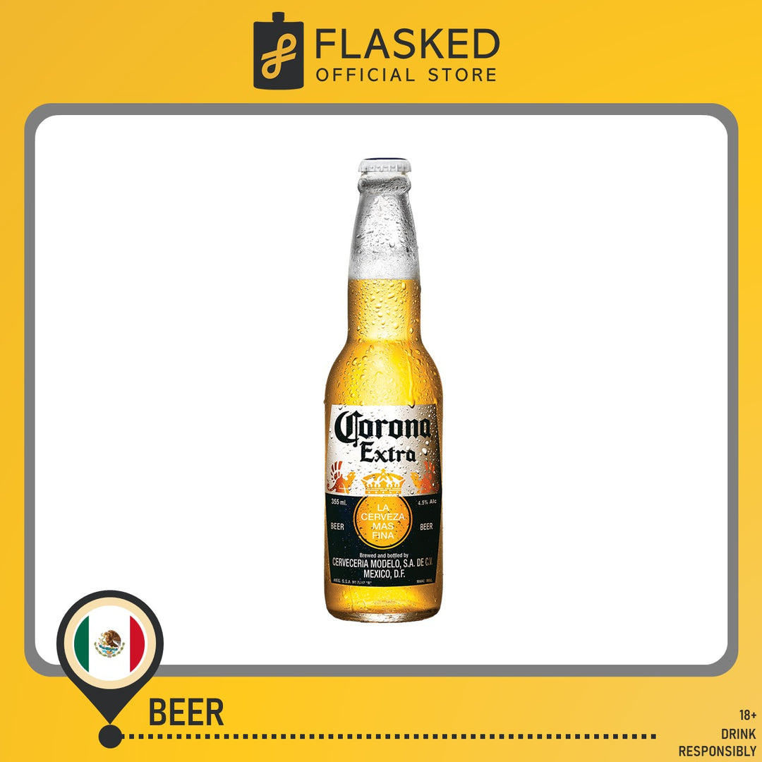 Corona Extra Beer Bottle 330mL – Flasked Liquor Store