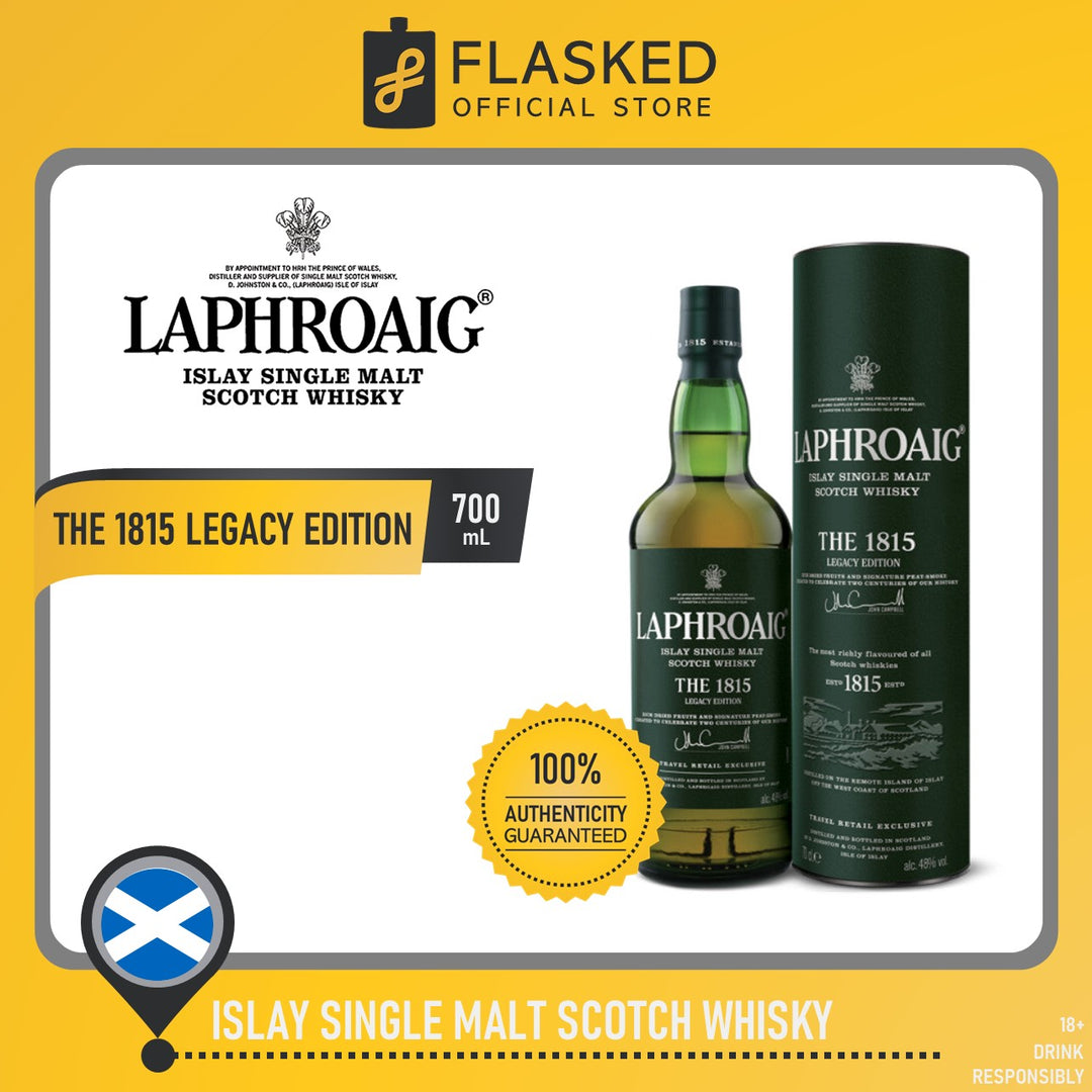 Laphroaig 1815 Legacy Edition Islay Single Malt Scotch Whisky 700mL – Flasked Liquor Store