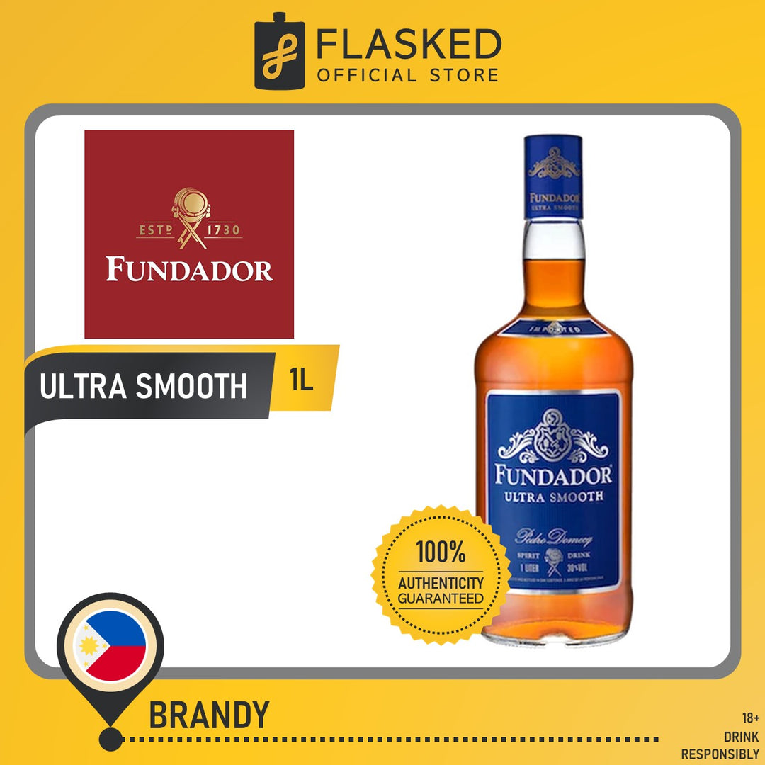 Fundador Ultra Smooth Brandy 1L – Flasked Liquor Store
