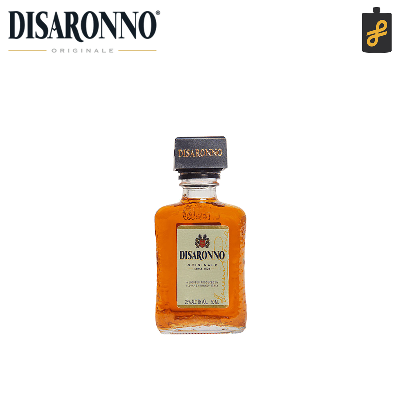 Disaronno Amaretto Liqueur 50mL Miniature – Flasked Liquor Store