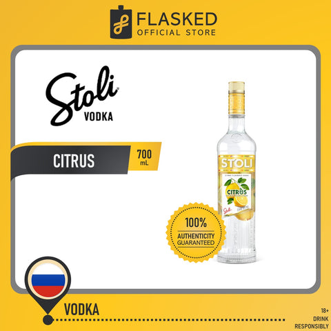 Stoli Citrus Vodka 700ml – Flasked Liquor Store