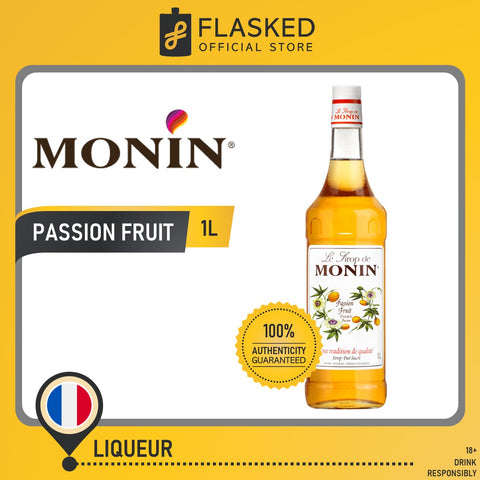 Monin Passion Fruit Syrup 1L – Flasked Liquor Store