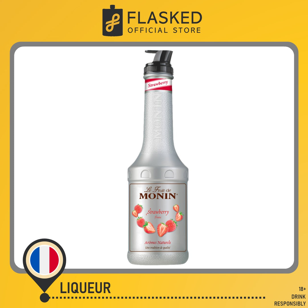 Monin Strawberry Fruit Mix 1L – Flasked Liquor Store