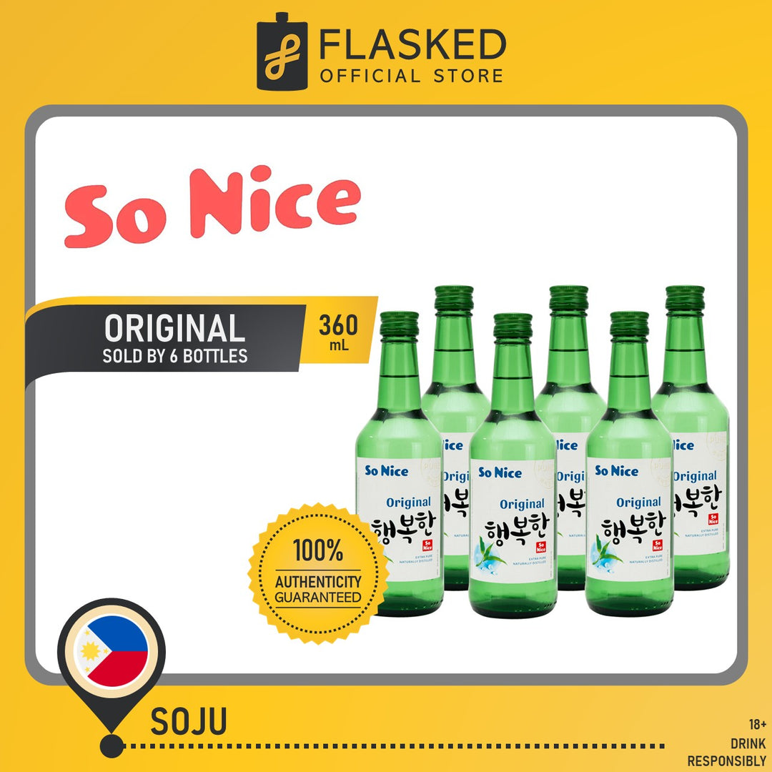 So Nice Original 360ml pack of 6 – Flasked Liquor Store