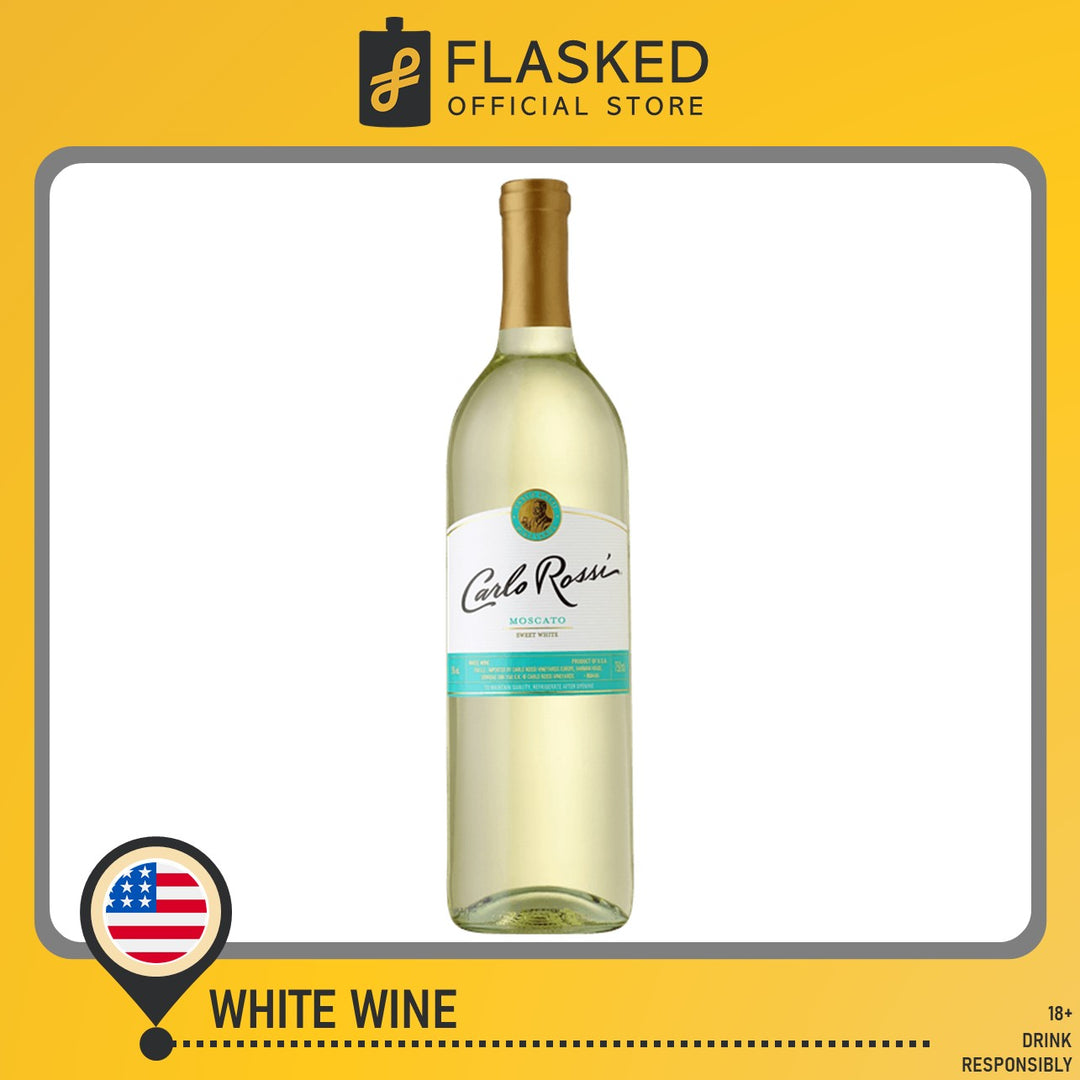 Carlo Rossi Moscato Wine 750mL – Flasked Liquor Store