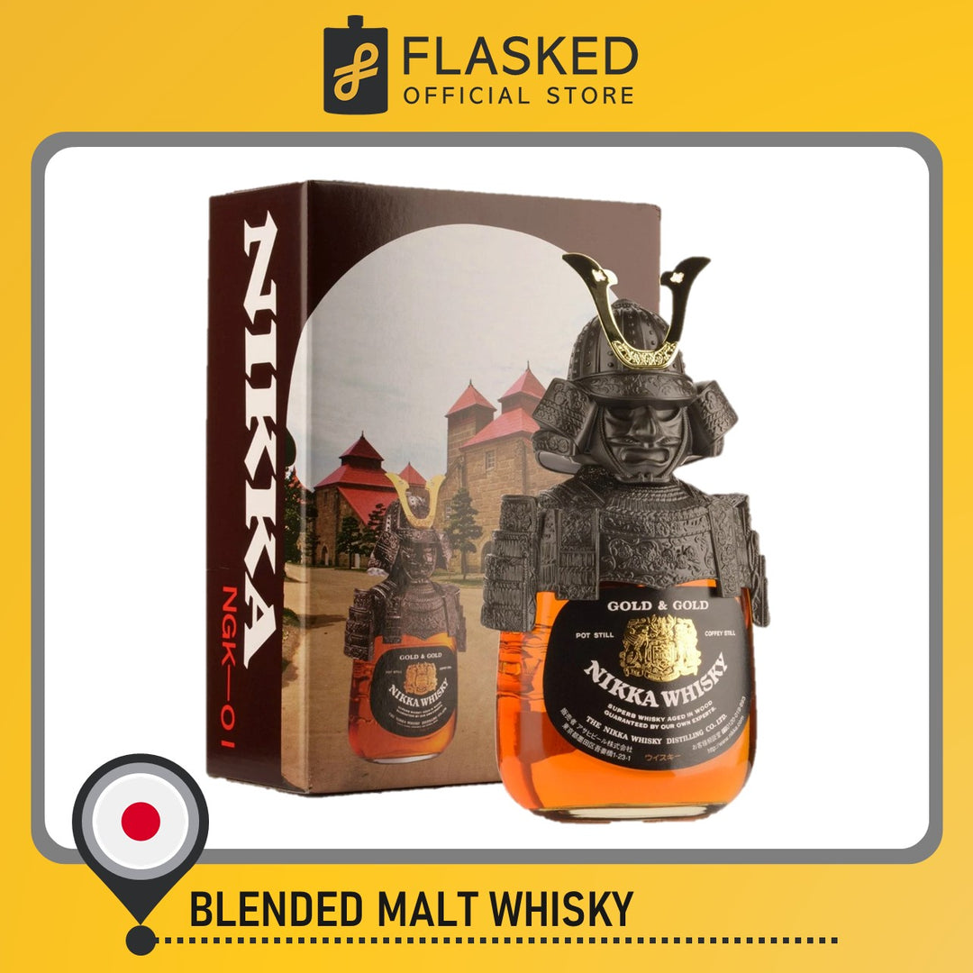 Nikka Gold & Gold Japanese Whisky 750mL – Flasked Liquor Store