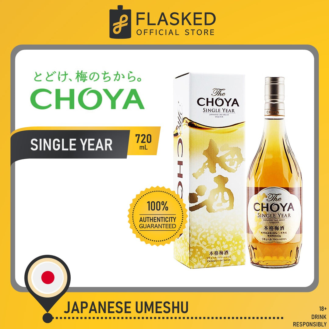 The Choya Single Year Japanese Ume Liqueur 720mL – Flasked Liquor Store