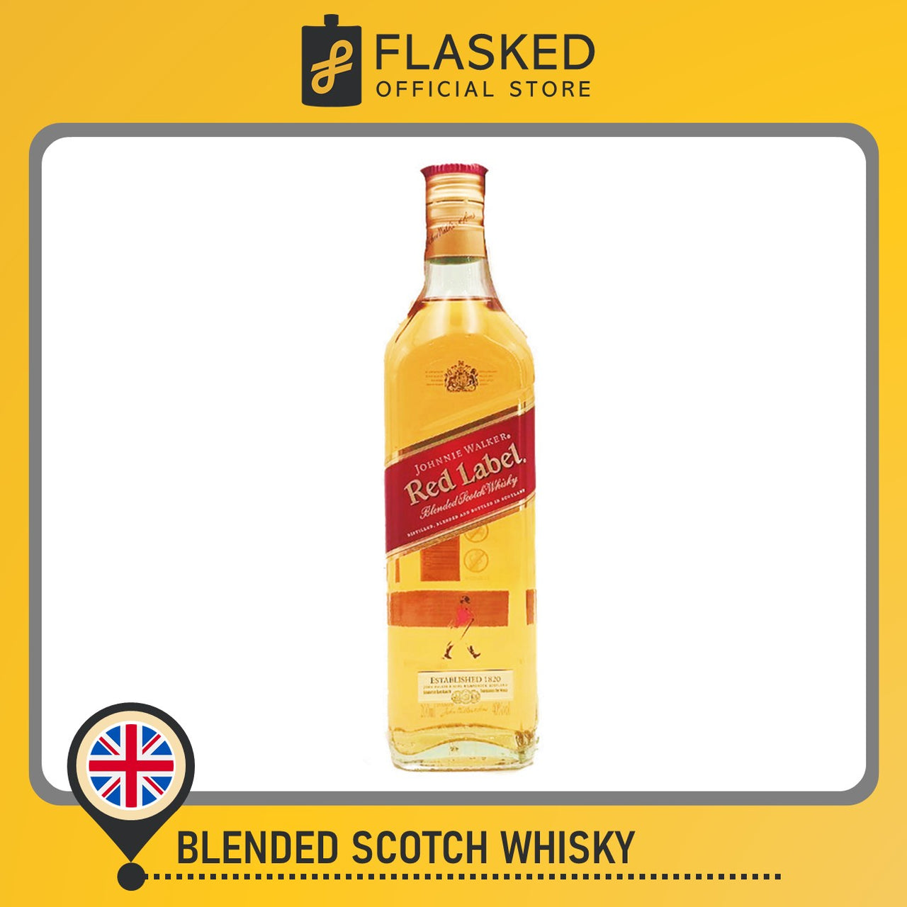 Johnnie Walker Red Label Glass 200mL – Flasked Liquor Store