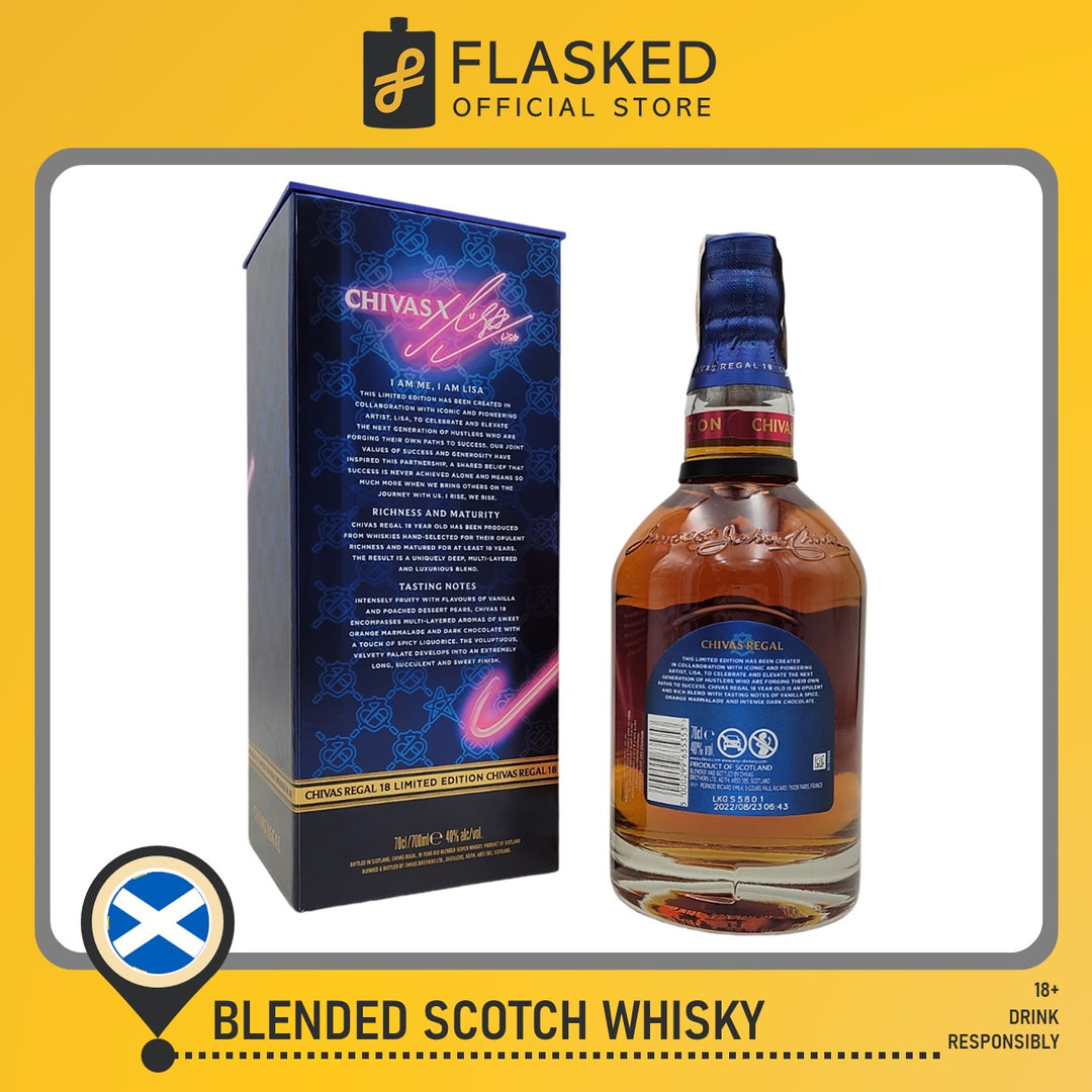 Chivas Regal 18 Year Old Lisa Limited Edition 700ml Blended Scotch Whi – Flasked Liquor Store